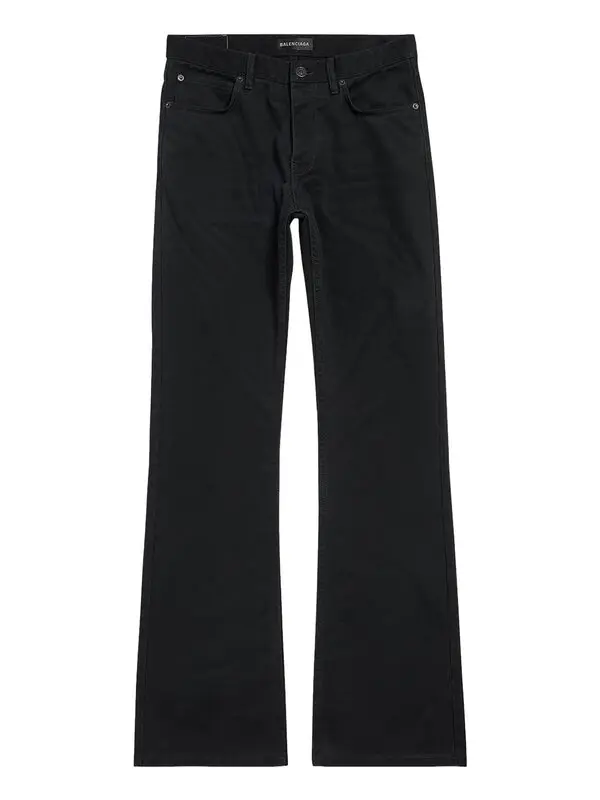 Balenciaga Straight Fit Denim Pants - 3207 Jet Black