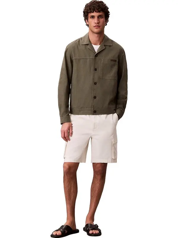 Calvin Klein Pull-on Cargo Shorts - Tofu