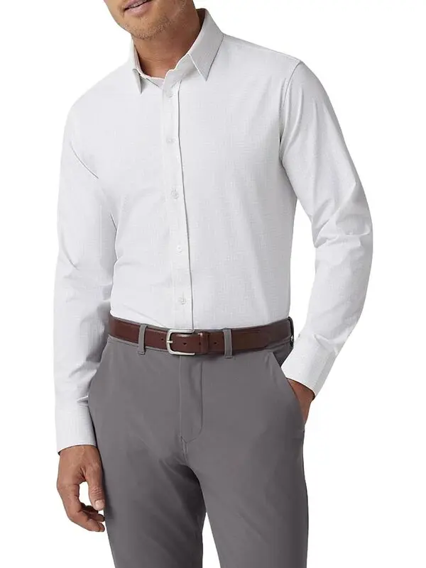 Mizzen+main Leeward Formal Long Sleeve Dress Shirt - White