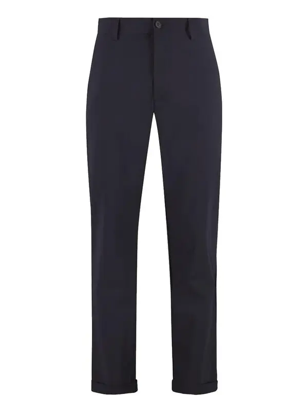 THE (ALPHABET) Tailored Trousers - Blue