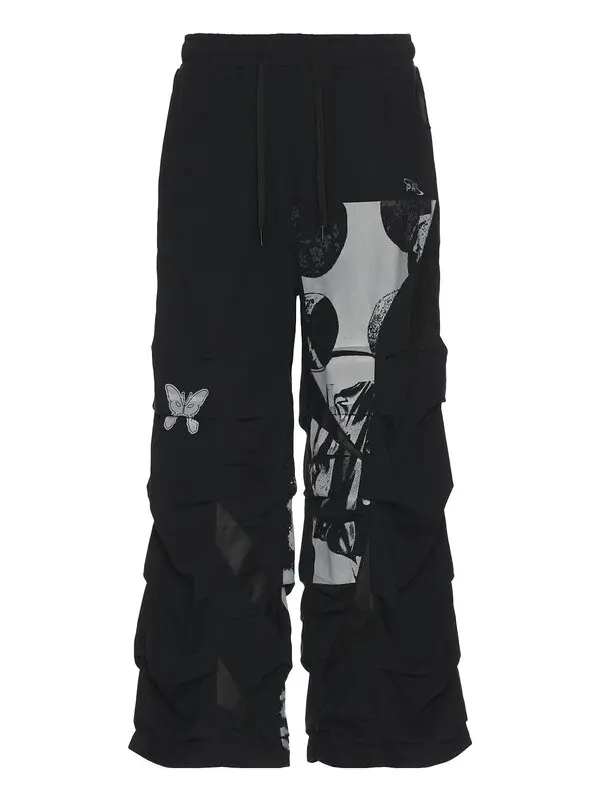 PERKS AND MINI Equinox Flower Pants - Black