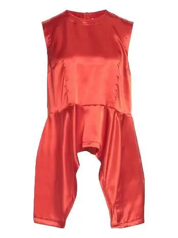 Comme Des Garçons Peplum Top - Red