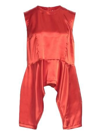 Comme Des Garçons Top Size Polyester - Rust