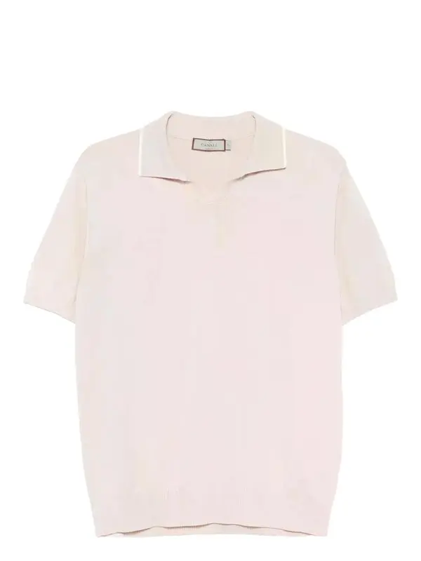 Canali Fine-knit T-shirt - Neutrals