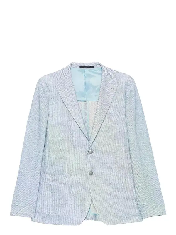 Tagliatore Single-breasted Blazer - Blue