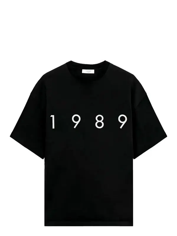 1989 STUDIO Cotton T-shirt - Black