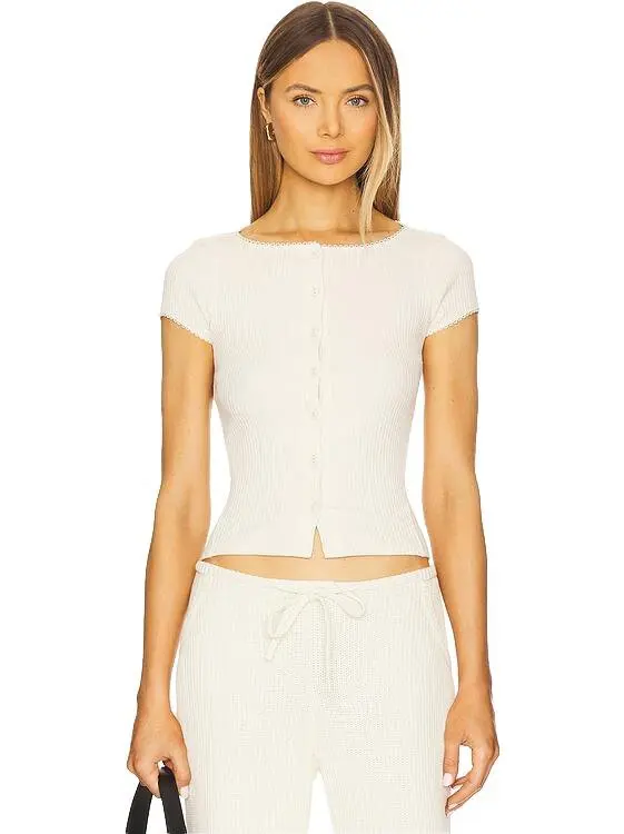 Free People X Intimately Fp Most Wanted Cardi - Ivory