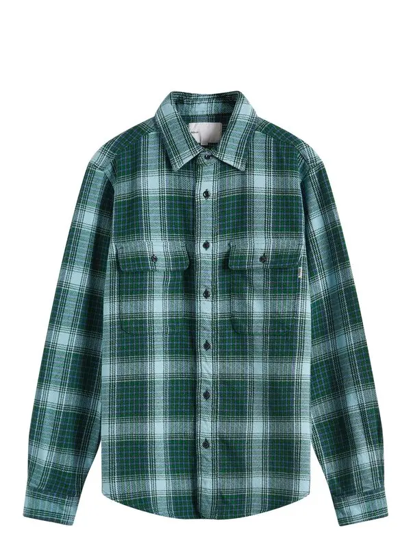 ADSUM Classic Plaid Workshirt - Green Check