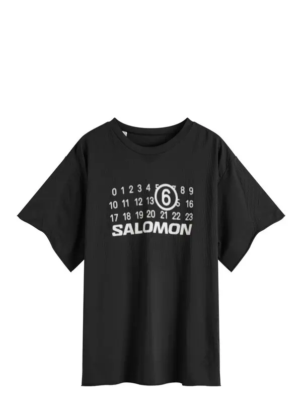 MAISON MARGIELA X Salomon T-shirt - Deep Black