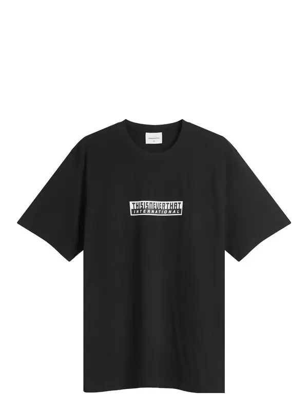 THISISNEVERTHAT Tnt International T-shirt - Black