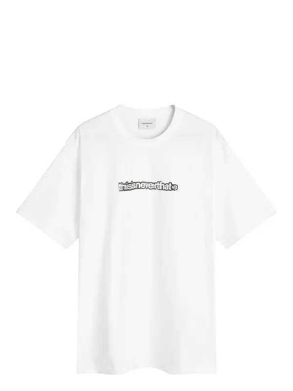 THISISNEVERTHAT Ufo T-shirt - White/grey Heather
