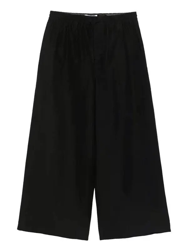 Loewe Anagram-patch Trousers - Black