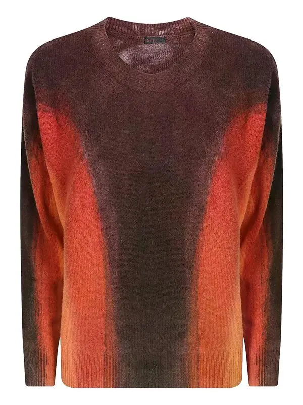 HIRA Two-tone Jumper - Brown