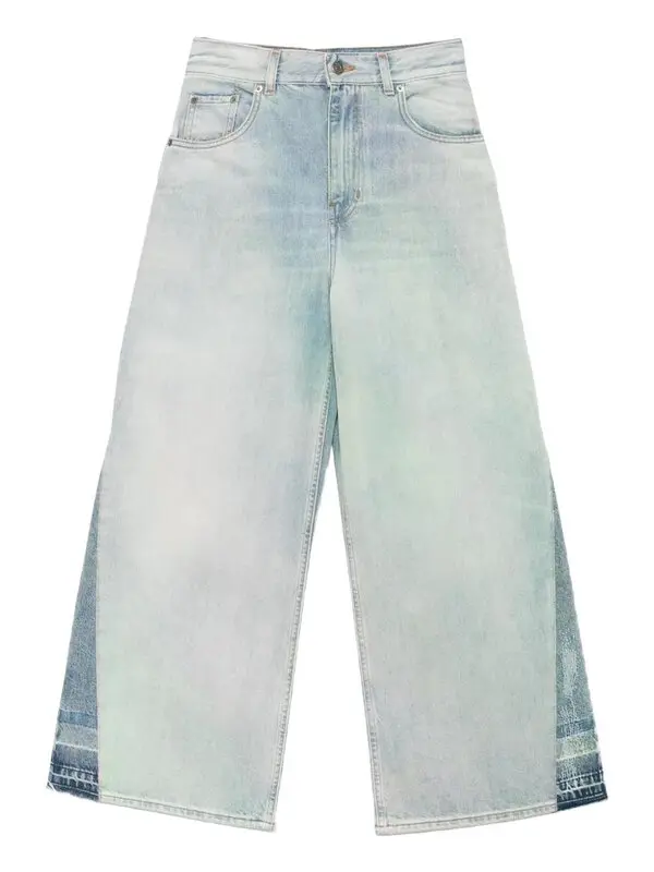 Chloé Logo-patch Jeans - Blue