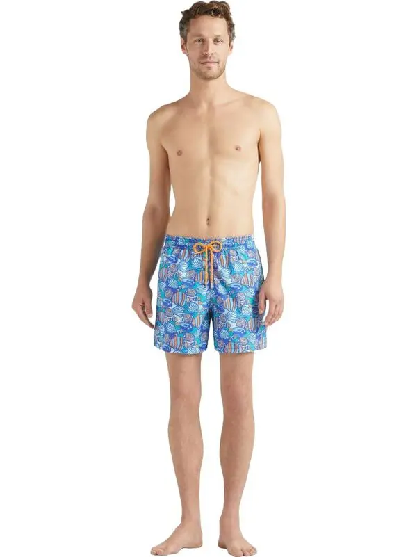 Vilebrequin Printed Swim Trunks - Marrakech