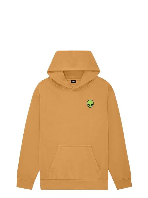 DALIX Alien Relaxed Fit Hoodie - Peanut