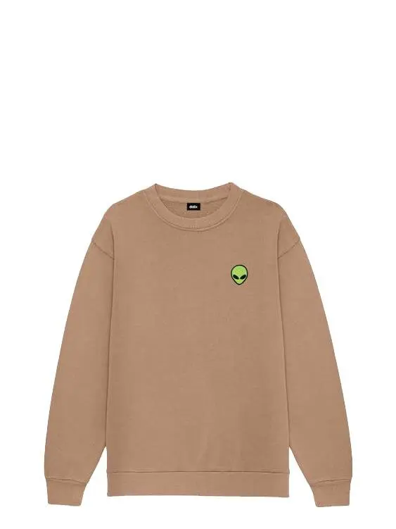 DALIX Alien Heavyweight Relaxed Sweatshirt - Camel