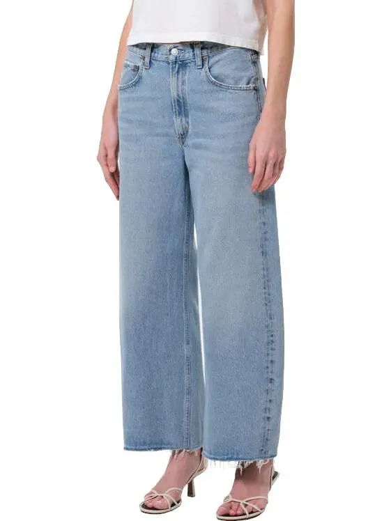 AGOLDE Low Curve Baggy Jeans - Force