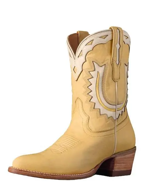 Tecovas The Jolene Western Boot - Pale Yellow