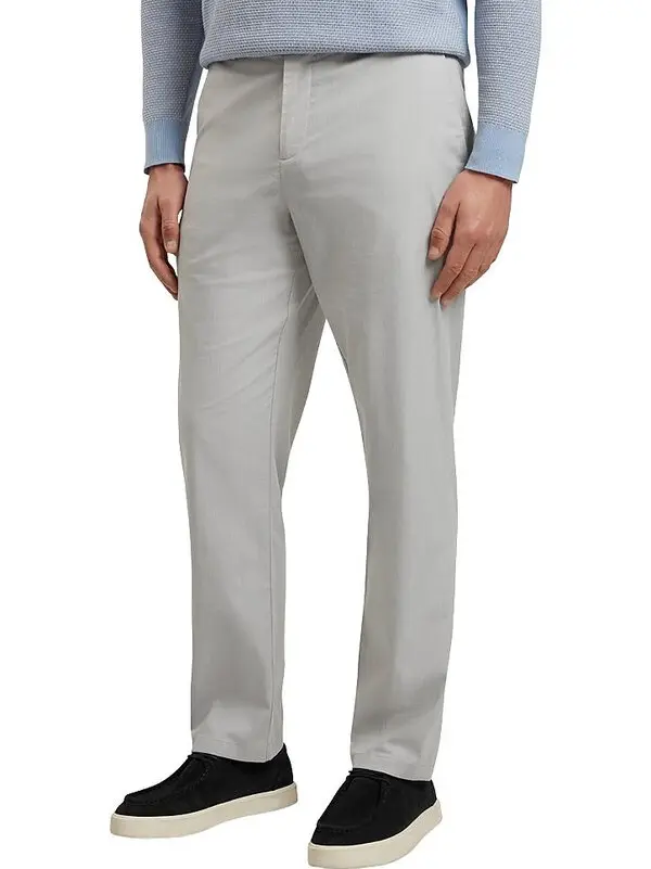 Ted Baker London Jackus Regular Fit Chino Pants - Grey