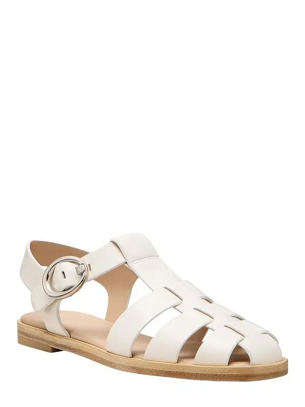 STUART WEITZMAN Villa Fisherman Sandals - Cream