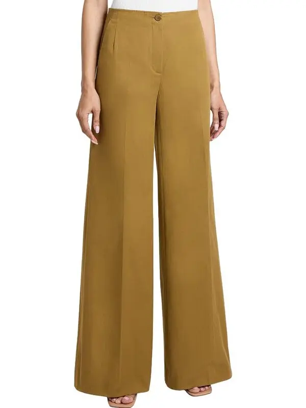Santorelli Lily Wide Leg Pants - Coconut