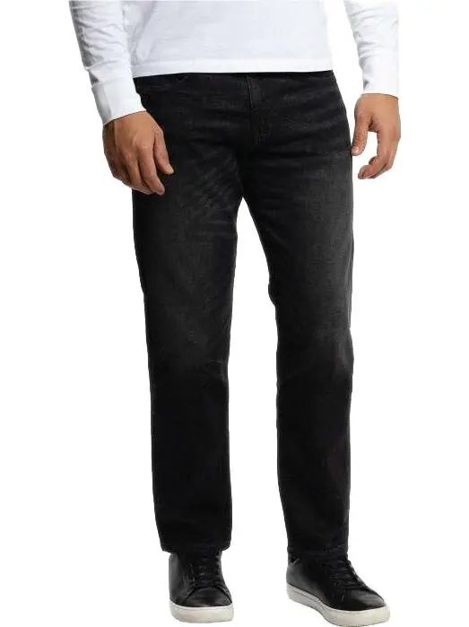 PETER MANNING NYC Johnny Stretch Jeans Standard Fit - Black Wash
