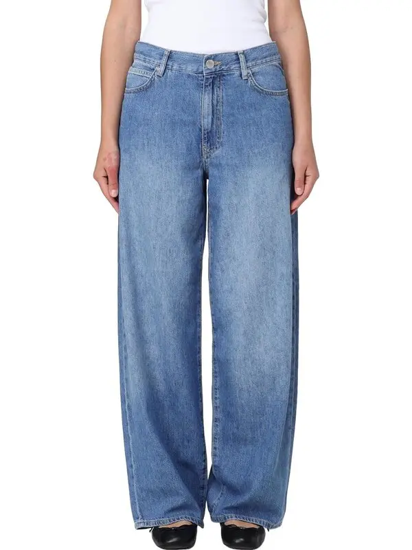 Pinko Wide Leg Jeans - Denim