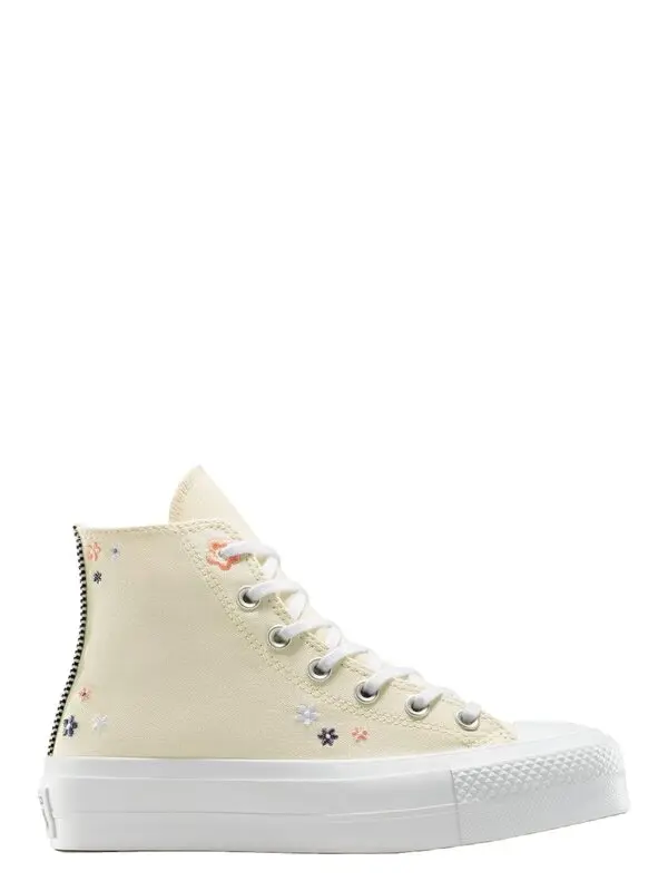 CONVERSE Chuck Taylor All Star Lift Platform High Top Sneakers - Cream