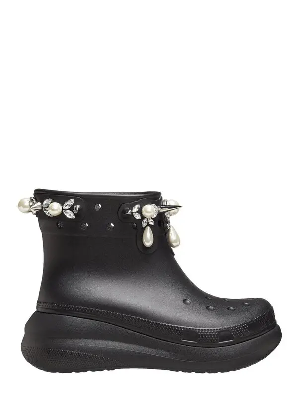 CROCS Simone Rocha X Classic Crush Boot - Black