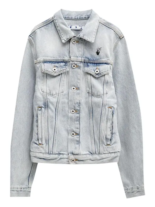 Off-White La Gioconda Denim Jacket - Blue