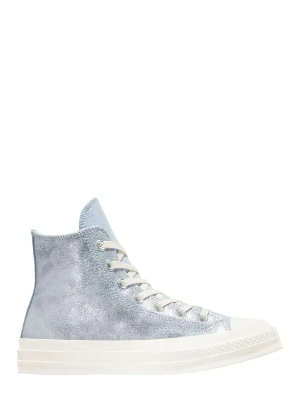 CONVERSE Chuck 70 High Suede Shimmer - Blue