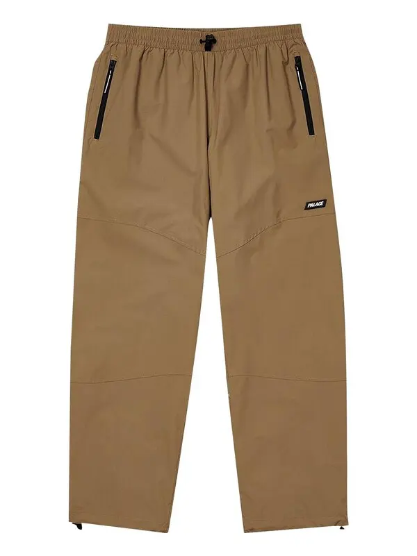 PALACE Typo-wave Shell Joggers - Tan