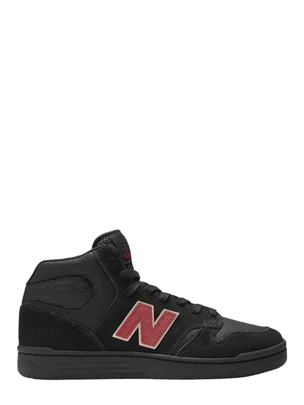 NEW BALANCE Chocolate Skateboards X Numeric 480 High Sneakers - Black