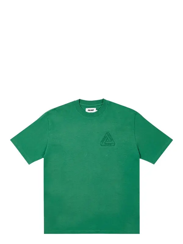 PALACE Tri-ferg Embossed T-shirt - Green