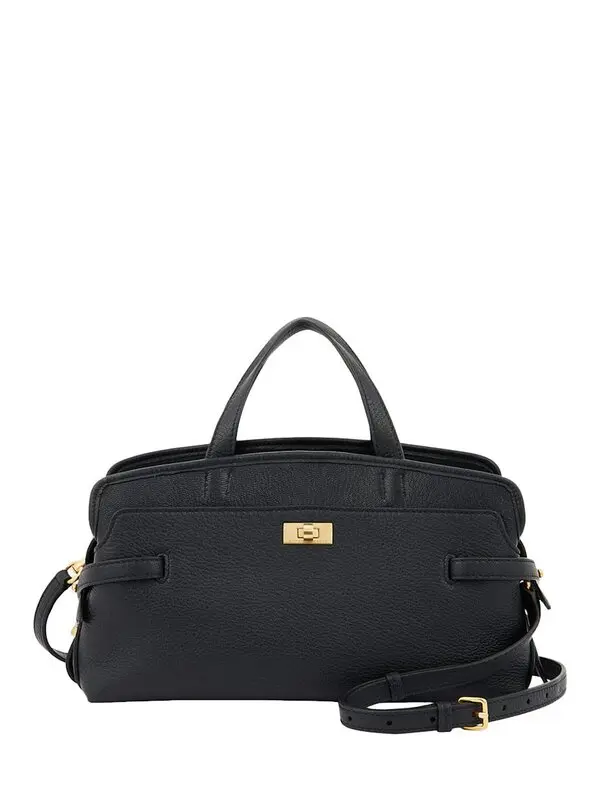 ANYA HINDMARCH Wilson Small Top-handle Bag - Black