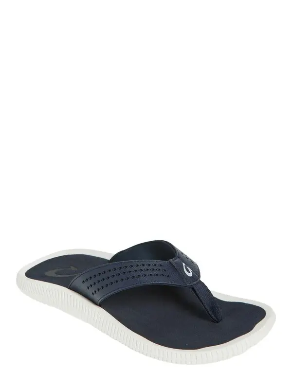 Olukai Ulele Golf Sandal - Trench Blue / Trench Blue