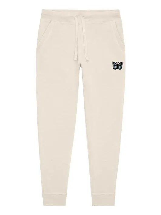 DALIX Butterfly Fleece Jogger Pant - Sandshell