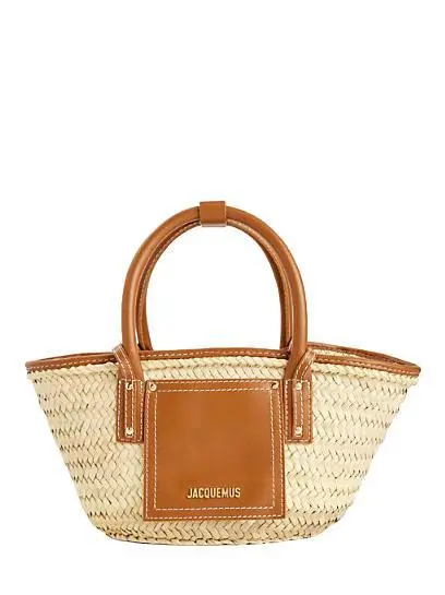 Jacquemus Le Petit Panier Tote Bag - Light Brown 2