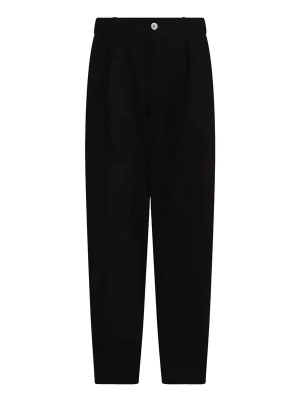 Emporio Armani Technical-fabric Trousers - Black