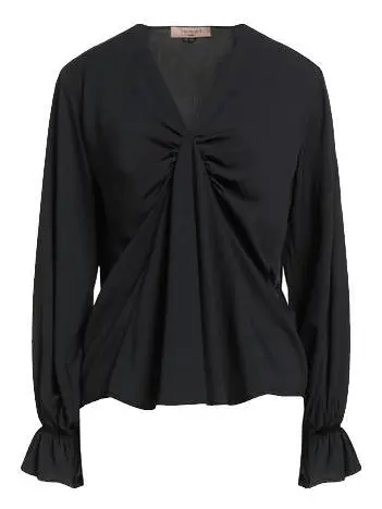 TWINSET Crepe Top - Black