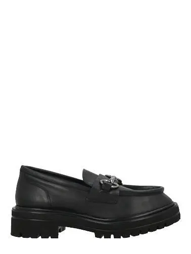 NOA A. Loafers In Calfskin - Black
