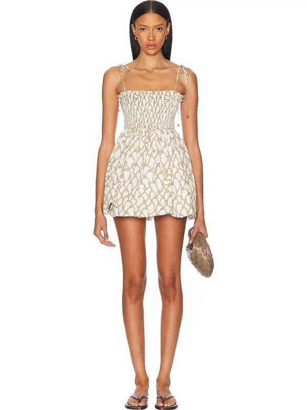 Burberry Mini Bubble Dress - Thatch Ip Pattern