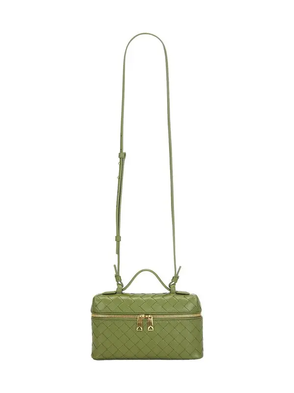 Bottega Veneta Bang Bang Vanity Case - Matcha & Gold