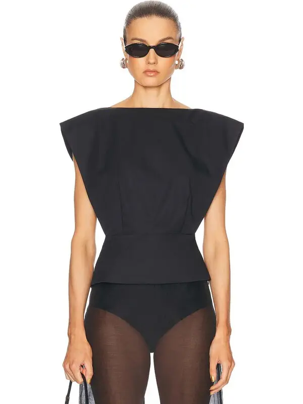 EAVES Lana Top - Black