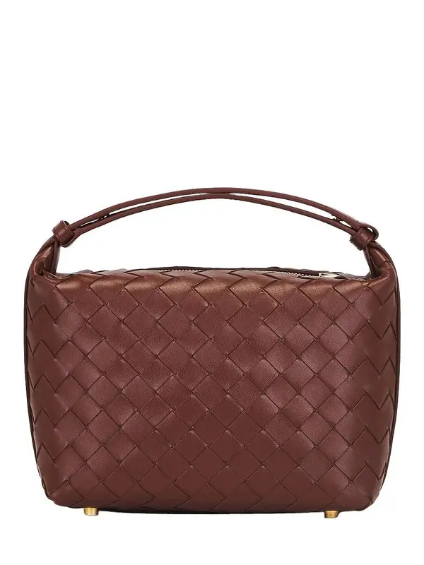 Bottega Veneta Wallace Bag - Sapele & Gold