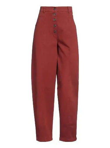 8PM Gabardine Tapered Pants - Red