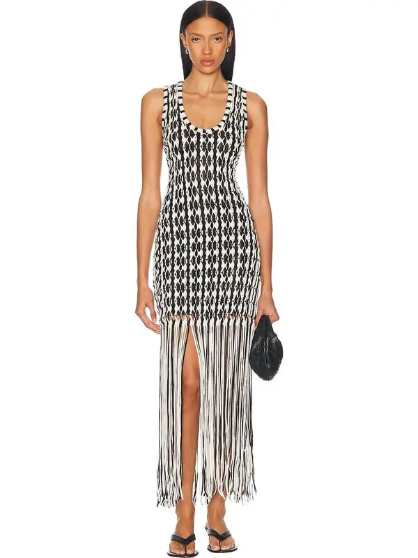 Simkhai Sonia Tank Dress - Sand Multi