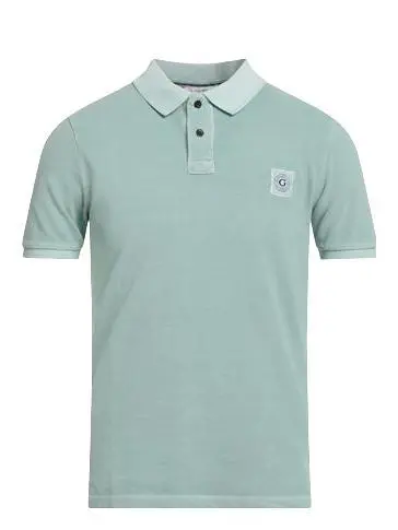 Guess Polo Shirt Size Cotton - Sage Green