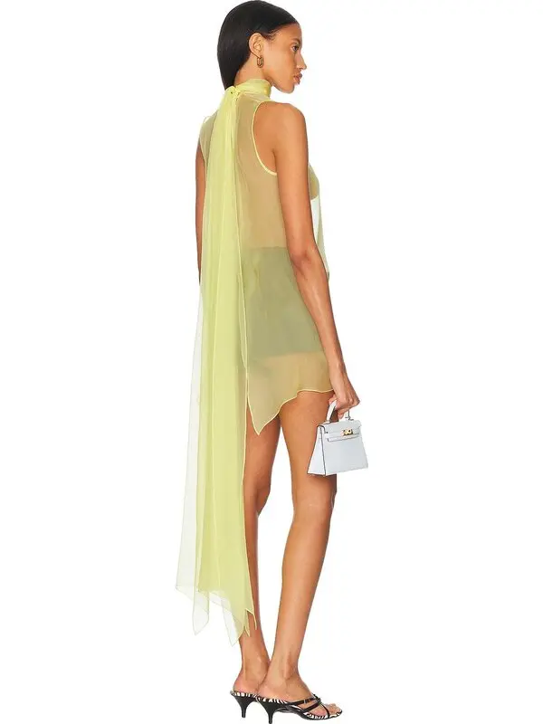 SEV Open Back Voile Top - Lima